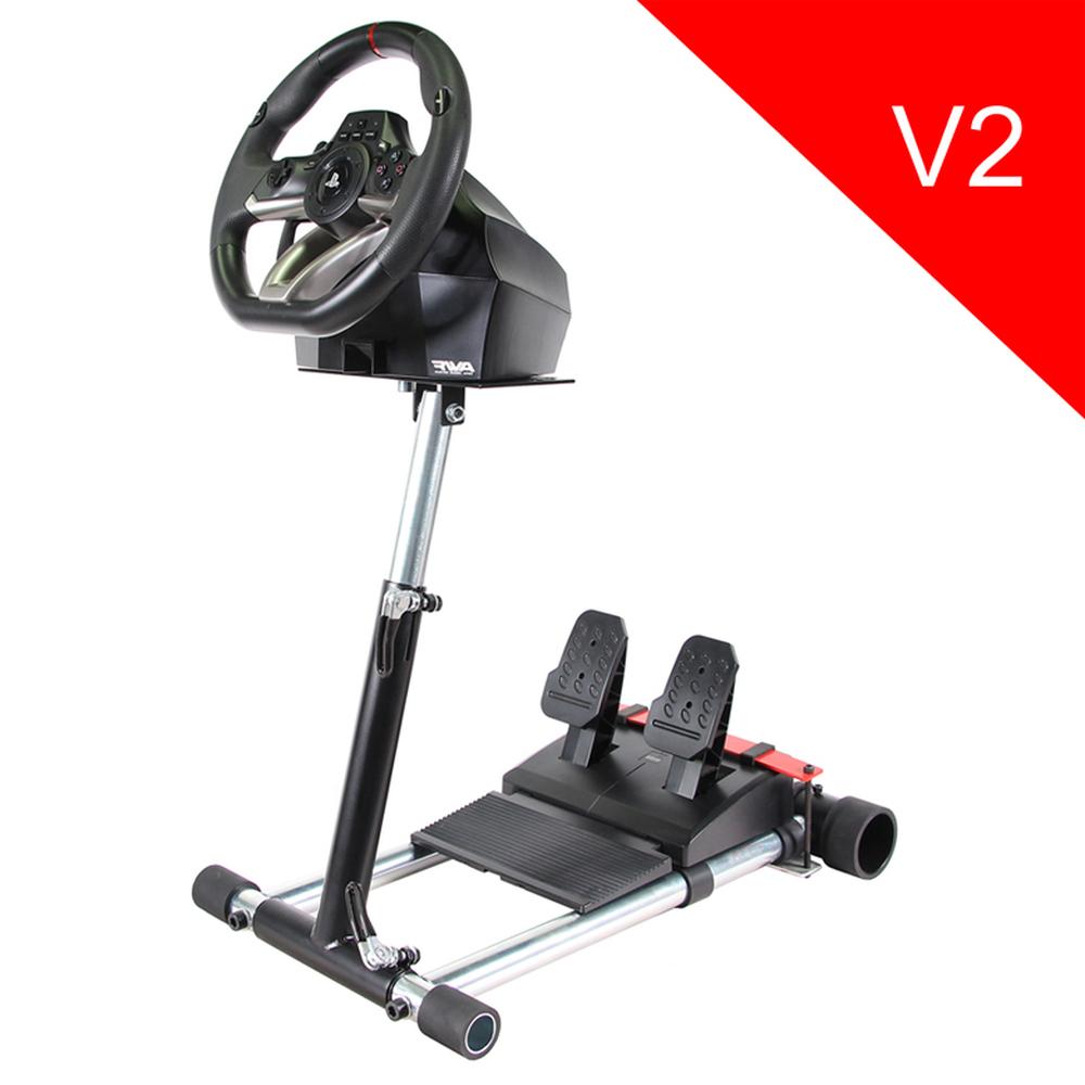 Wheel Stand Pro DELUXE V2, Lenkrad- und Pedalständer für Hori Overdrive ...